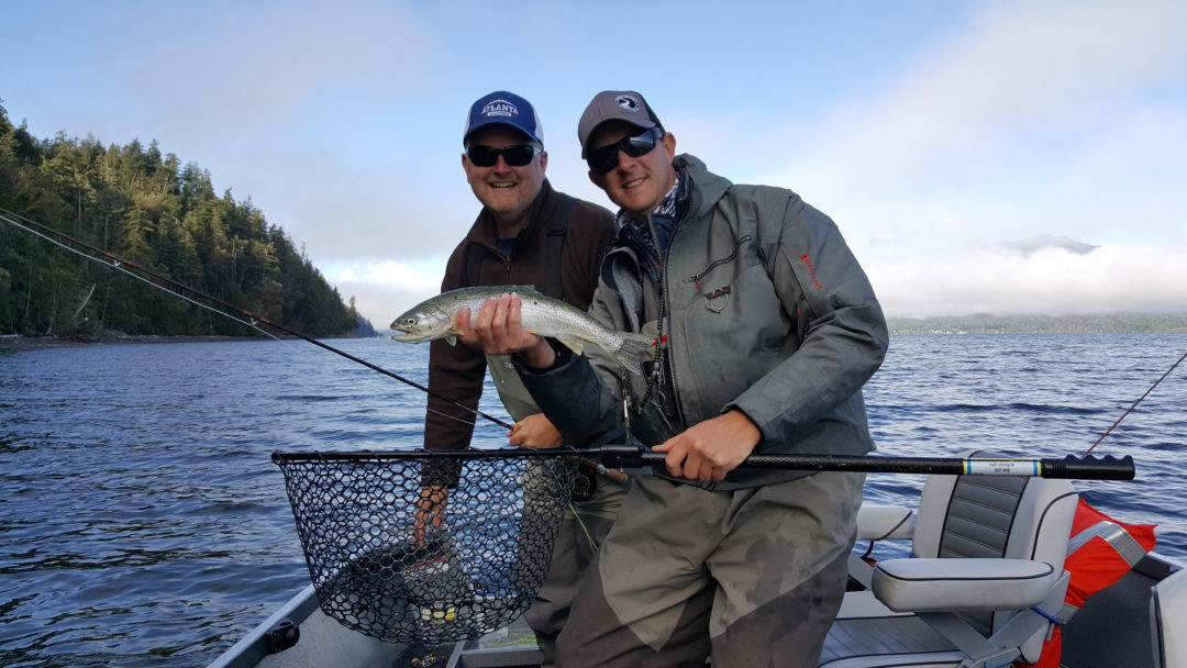 Western Style Sea Run Cutthroat Fly Fishing on the Saltwater? Hood ...